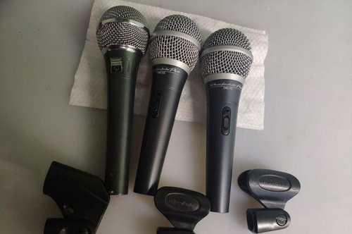 Динамические микрофоны