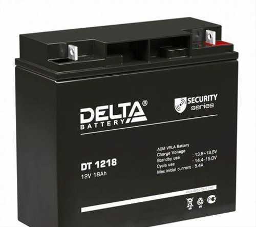 Delta DT 1217 Аккумулятор 12В 17А/ч, 12V 17Ач