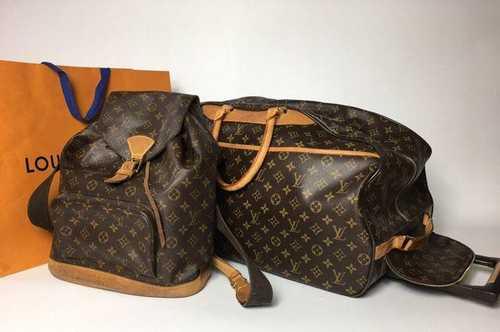 Louis Vuitton Дорожная сумка чемодан Лв LV cv34