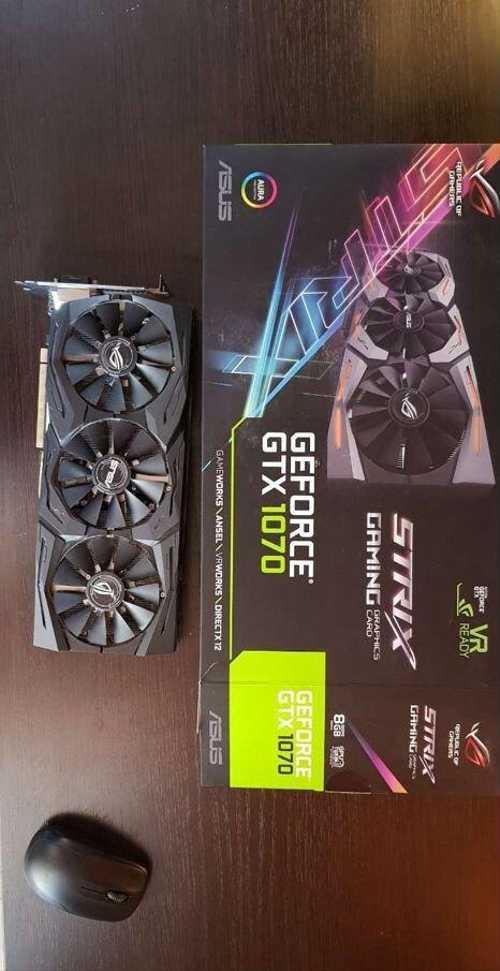 Видеокарта geforce GTX 1070