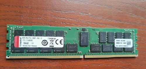 Оперативная память 32gb PC4-2933 Kingston REG ECC