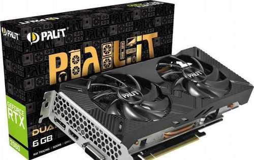 Видеокарта Palit RTX 2060 dual 6G