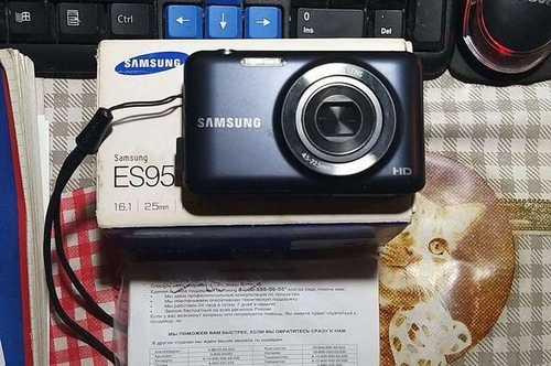Компактный фотоаппарат Samsung es95 black