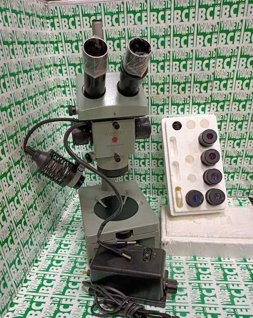 Микроскоп мбс-10 б\У зип,Свет галоген,штатив,зип
