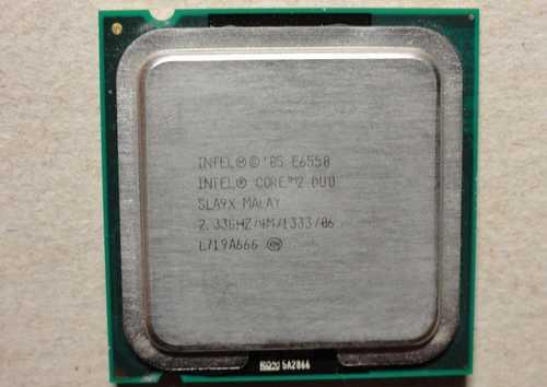 CPU Intel Core 2 Duo E6550 - 2.33 GHz
