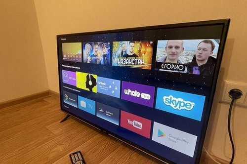 Метровый тонкий Smart LED TV, Econ, 102 см, Wi-Fi