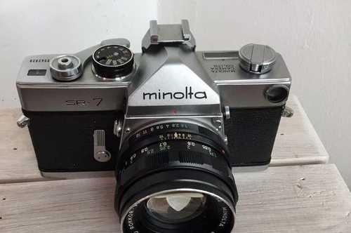 Minolta SR-7 + 1:1,8/55