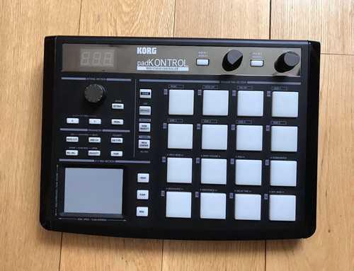 Korg padkontrol KPC-1 BK миди-контроллер