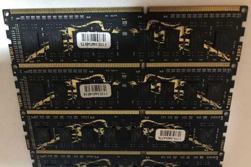 Память GeIL Black Dragon DDR3 (2x4GB),1866 Mhz