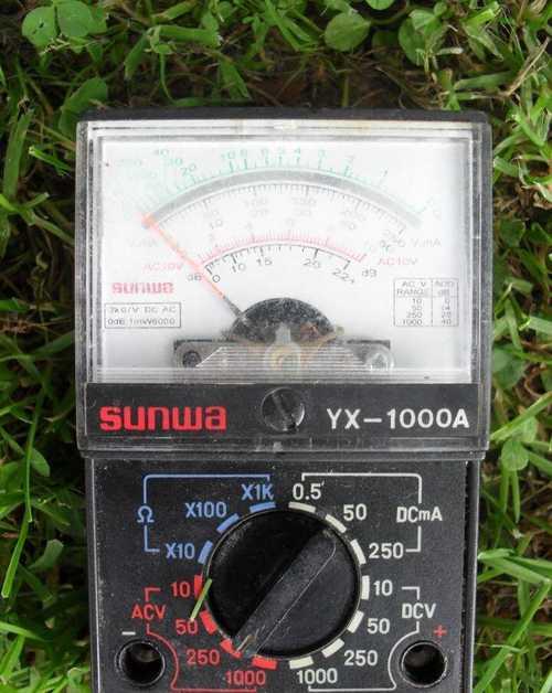 Стрелочный тестер Sunwa YX-1000a (мультиметр)
