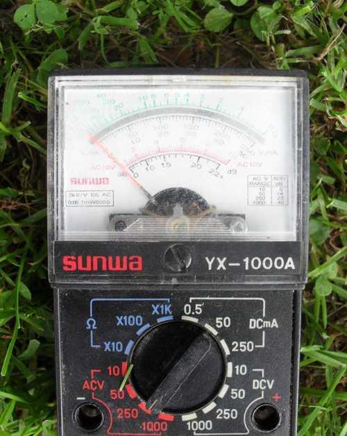 Стрелочный тестер Sunwa YX-1000a (мультиметр)