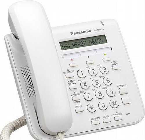 IP телефон Panasonic KX-NT511 / KX-NT511aruw | Festima.Ru - Мониторинг ...