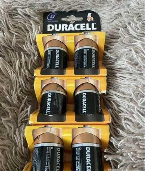 Батарейки Duracell MN1300 LR20 (D)