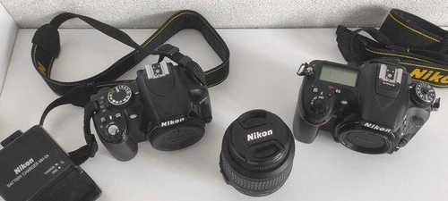 Nikon d3100, d7100, af-s nikkor dx 18-55