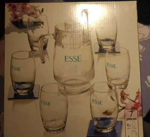 Набор "esse" (кувшин и 6 стаканов)