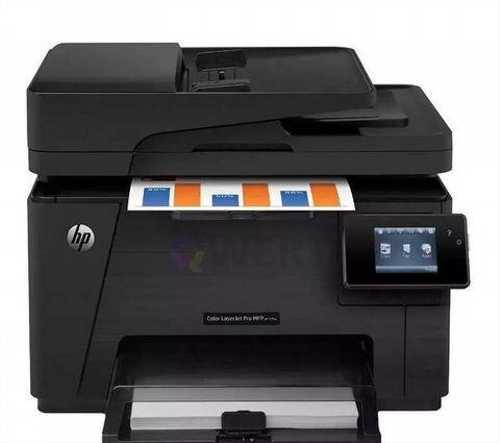 Мфу цвет HP Color LaserJet Pro MFP M177fw вай-фай