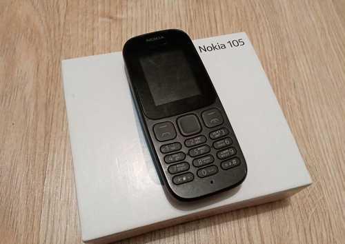 Кнопочный телефон Nokia 105 Dual Sim Black