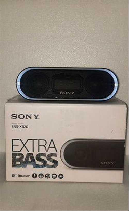 Портативная акустика Sony SRS-XB20