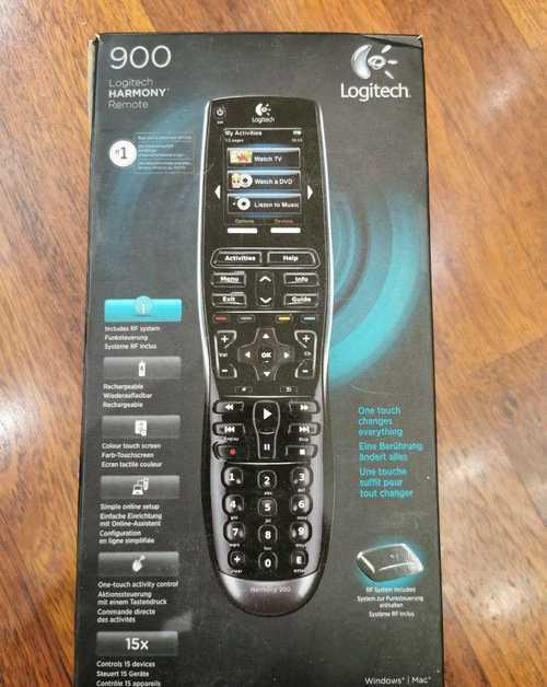 Пульт ду Logitech Harmony 900 новый