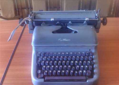 Пишущая машинка Optima 16