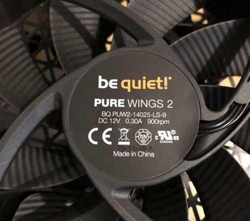 Корпусные вентиляторы 140mm be quiet Pure Wings 2