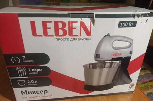 Миксер leben кухонный с чашей