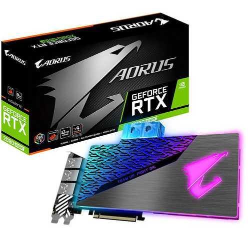 RTX2080 Super Gigabyte aorus waterforce WB 8Gb