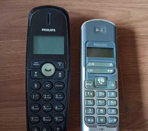 Цифровой, беспроводной телефон Philips 2 шт