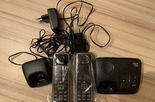 Телефон gigaset C530A, 2 трубки и базы