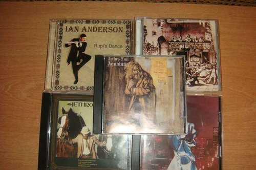 CD Диски Jethro Tull & Ian Anderson 5 шт