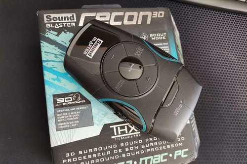 Звуковая карта Creative sound blaster recon 3d