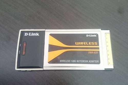 Wifi CardBus адаптер D-Link DWA-620