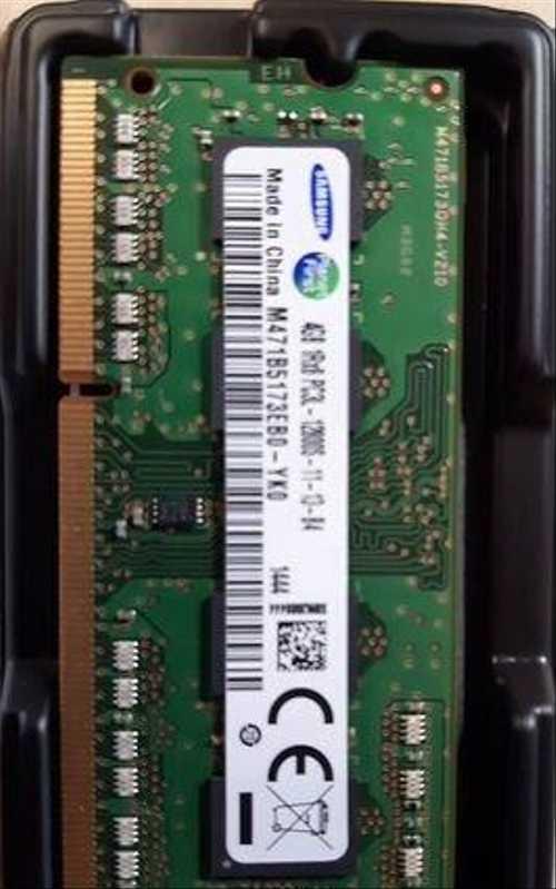 Озу 4GB 1Rx8 PC3L samsung две штуки