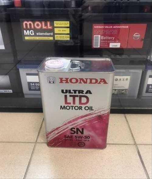 Цена масла хонда 5w30