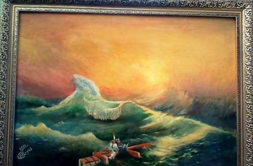 Продам копию картины Айвазовского "Девятый вал"
