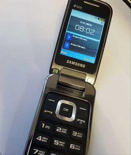 Samsung GT-C3592 Cobalt Black,гарантия, почта