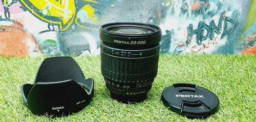 Объектив Pentax-FA SMC 28-200mm f/3.8-5.6