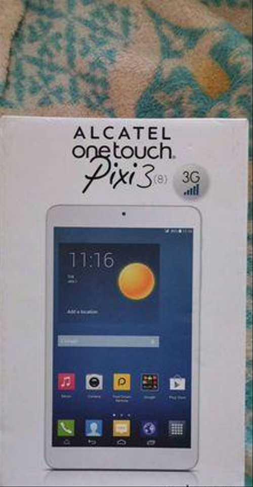 Планшет Alcatel one touch Pixi3