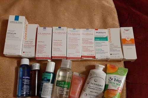 Миниатюры Clarins, Lancaster, Sephora