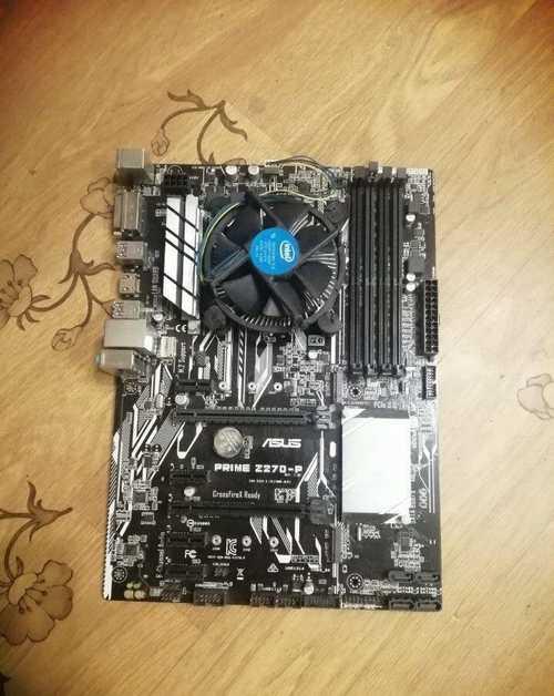 Asus Z270-p + G3930