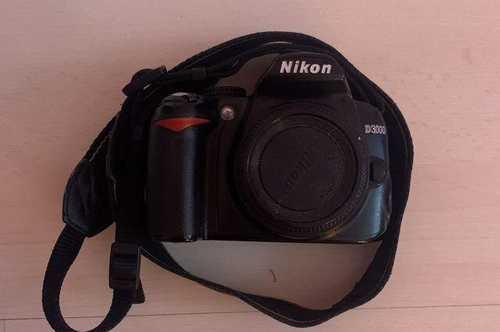 Зеркальный фотоаппарат nikon d3000 body
