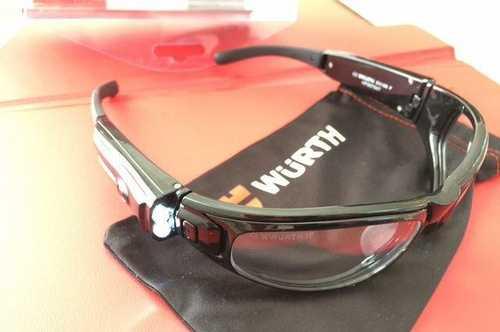 Очки защитные с подсветкой вюрт /wurth | Festima.Ru - Мониторинг объявлений