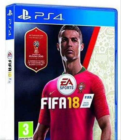 Fifa 18 с дополнением fifa World Cup для PS4