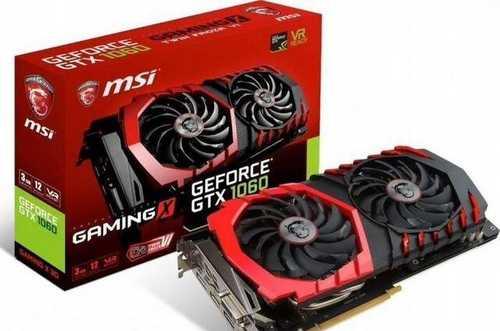 MSI GeForce GTX 1060 Gaming X 3G twinfrozr6 обмен