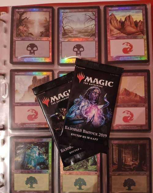 Бустеры игры MTG Базовый выпуск 2019