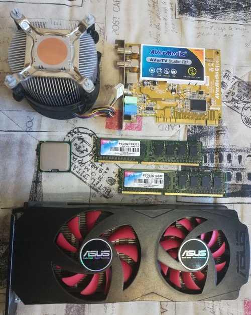 C2D Е7500+кулер+DDR3 4Gb+ATI Radeon HD4890+TVtuner