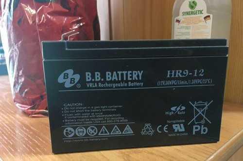 Продам Аккумулятор BB Battery HR9-12 (12V / 9Ah)