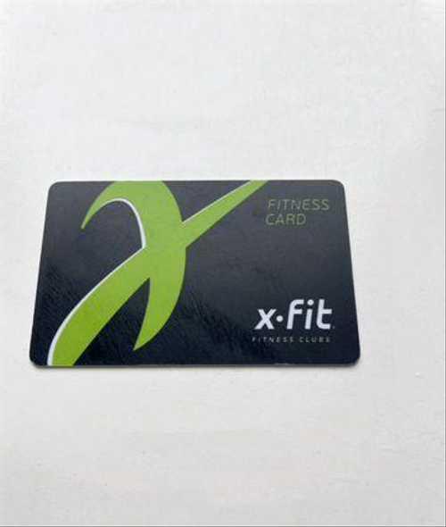 Клубная карта x fit Амирхана 1Г