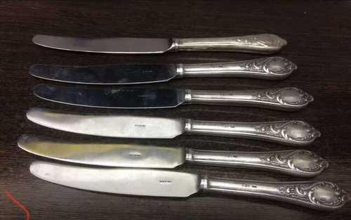 Ножи серебряные столовые