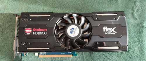 Видеокарта Sapphire radeon hd6950 flex edition 2gb